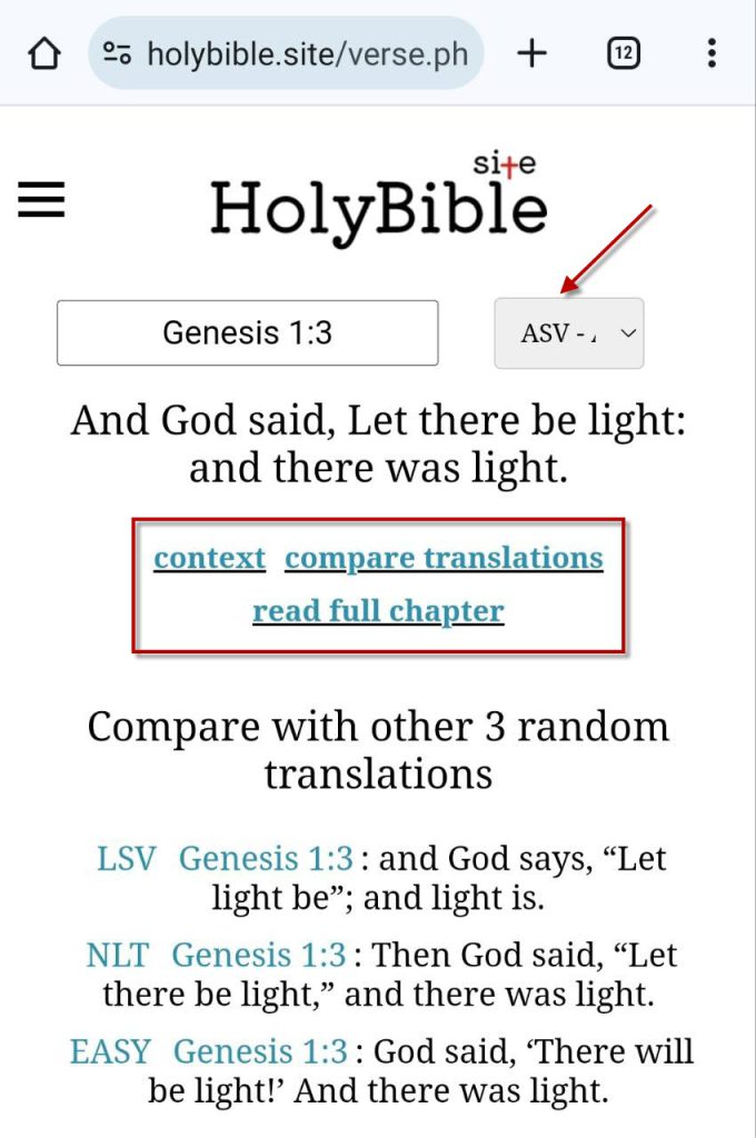 How to use HolyBible Site – HolyBible Site – Blog