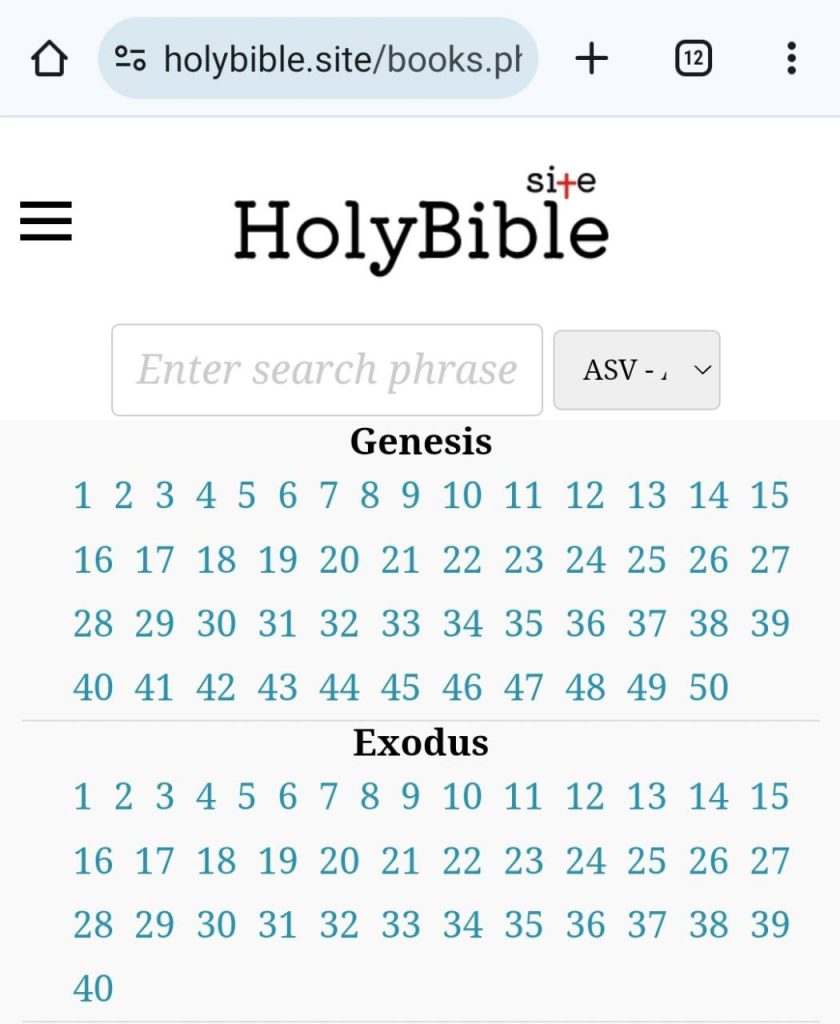 How to use HolyBible Site – HolyBible Site – Blog